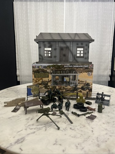 Click N Play Battle Command Post House Diorama Playset 🔥 | eBay