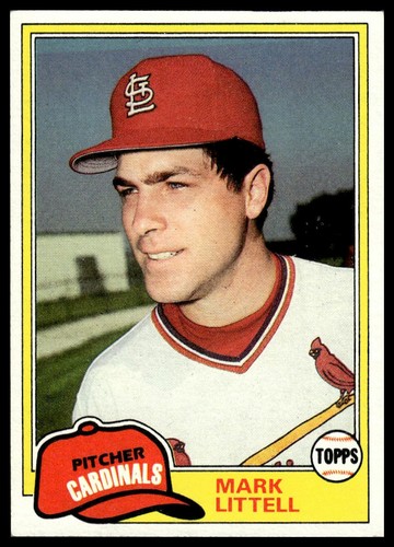 1981 Topps #255 Mark Littell St. Louis Cardinals NM+ | eBay