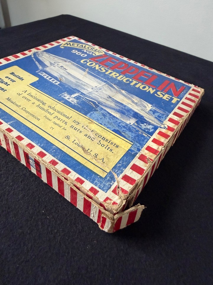 Metalcraft No. 960 Zeppelin Construction Set PARTS ONLY – 1930s ...