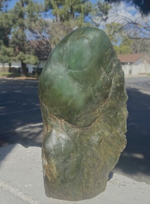 BIG SUR JADE HUGE MULTI COLOR BLUE ICE CORE OCEAN DIVE BOULDER 14.9 LBS ...