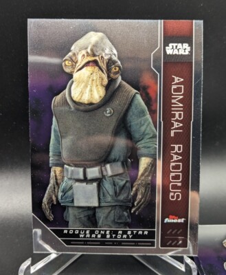 Star Wars Topps Finest 2023 Admiral Raddus FN-78 Holo Base Card | eBay