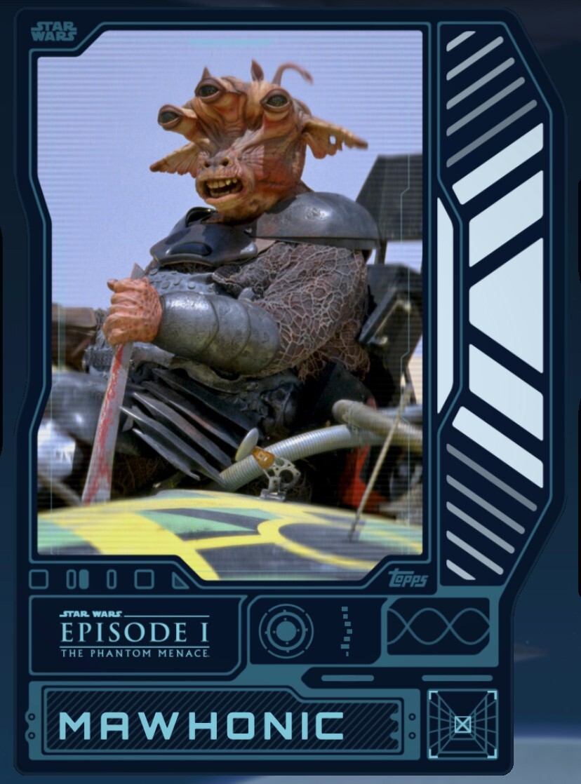 TOPPS STAR WARS CARD TRADER 2023 BASE TIER 10 WHITE MAWHONIC 5CC | eBay