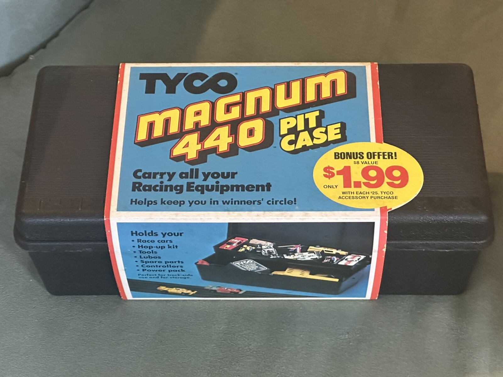 TYCO MAGNUM Pit Case New Old Stock Case | eBay
