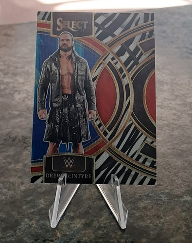 2024 Select WWE Premier Zebra Tri-Color Drew McIntyre SSP Case Hit RAW ...