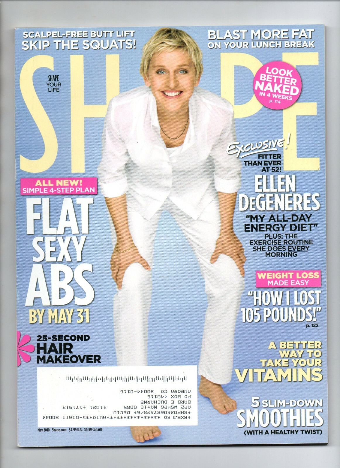 Shape Magazine Back Issues 2010 | eBay