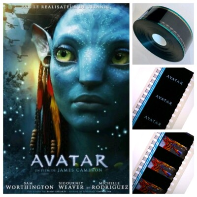 35mm AVATAR (2009) FILM/MOVIE/TRAILER/TEASER JAMES CAMERON | eBay