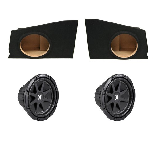 10-13 Chevy Camaro Corner Dual 10" Kicker Comp C10 Sub Subwoofer Box ...