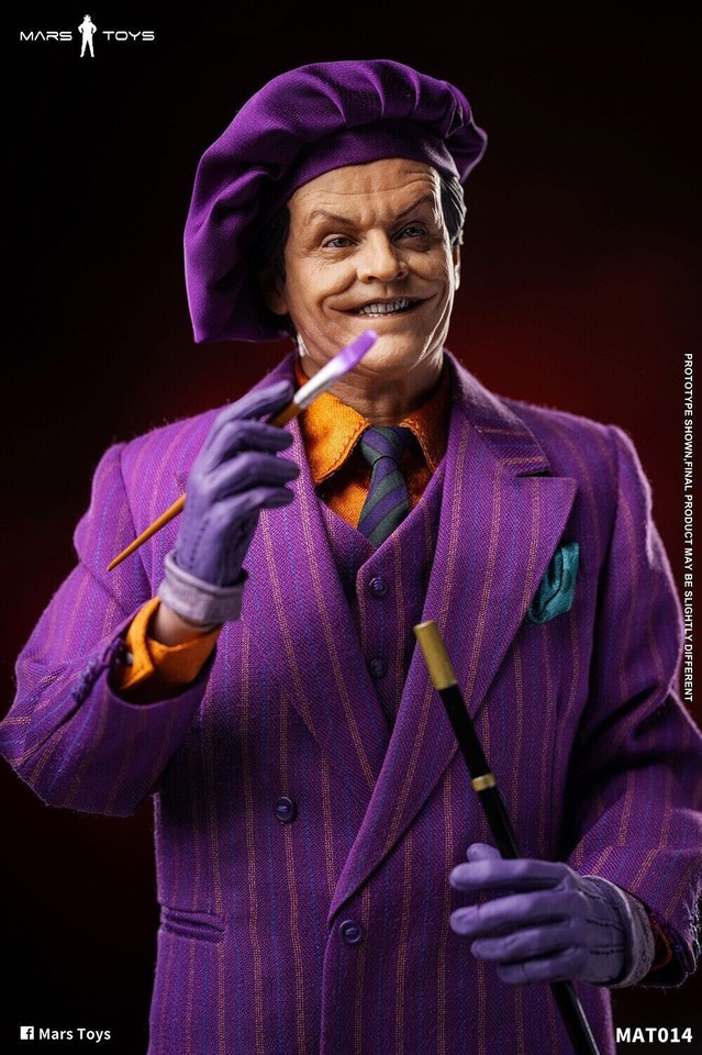 New Mars Toys MAT014 1/6 The JOKER 1989 J Nicholson 12" Figure in stock ...
