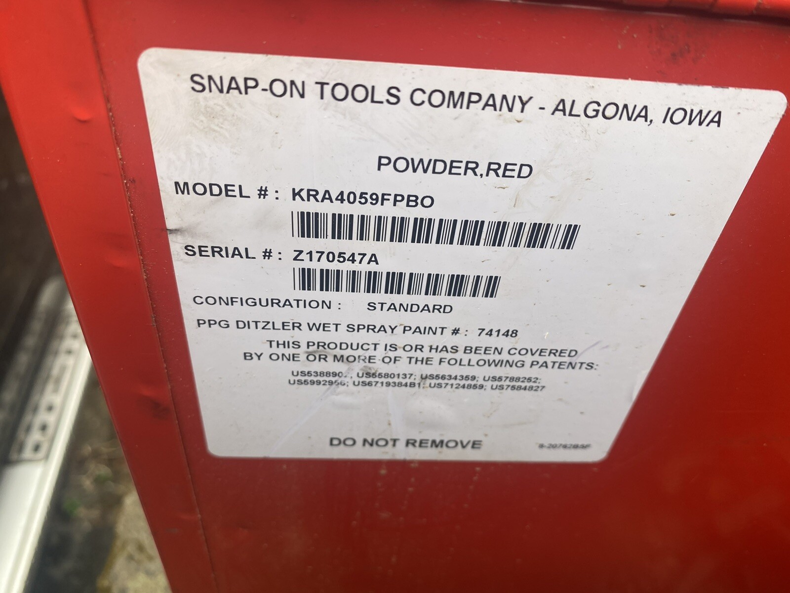 red snap on top tool box 9 draws | eBay UK