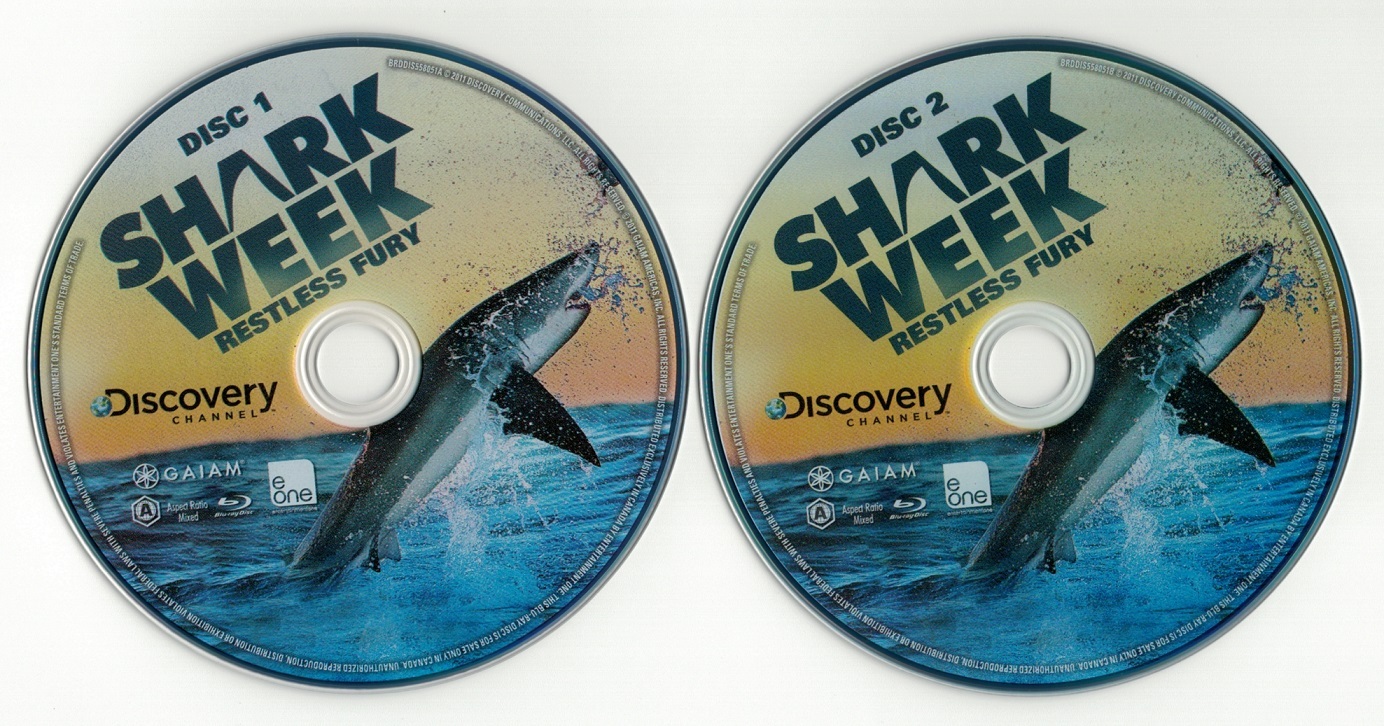 Shark Week: Restless Fury (Blu-ray 2 discs alone) 2011 Discovery ...