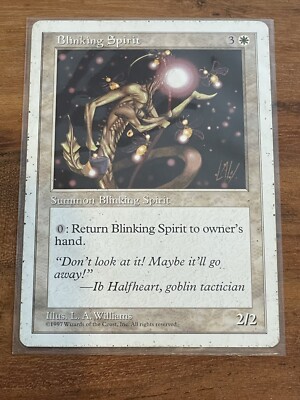 Magic the Gathering MTG Blinking Spirit (12) Fifth Edition MP | eBay