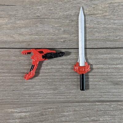 Bandai Red Ranger Power Rangers Red Sword, Gun Action Figure ...