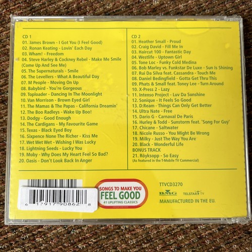 Songs To Make You Feel Good [IMPORT] by Various Artists (Aug-2002 ...