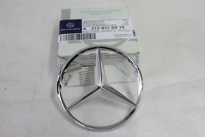 Genuine Mercedes-Benz W212 E-Class Rear Boot Trunk Lid Badge Star ...