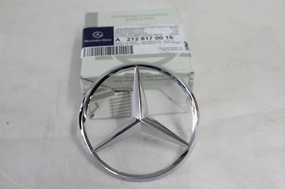 Genuine Mercedes-Benz W212 E-Class Rear Boot Trunk Lid Badge Star ...