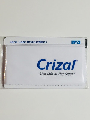 Crizal Eyeglass Cleaning Cloths Microfiber Polishing Cloth For ...