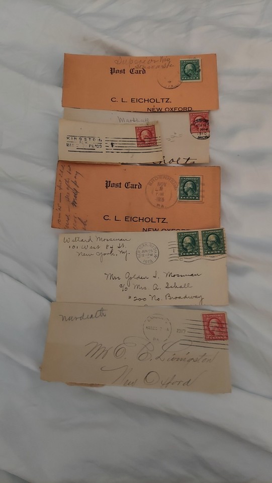 Lot Of 66 Washington Franklin Stamped Partial Envelopes 1901 To 1926 | eBay
