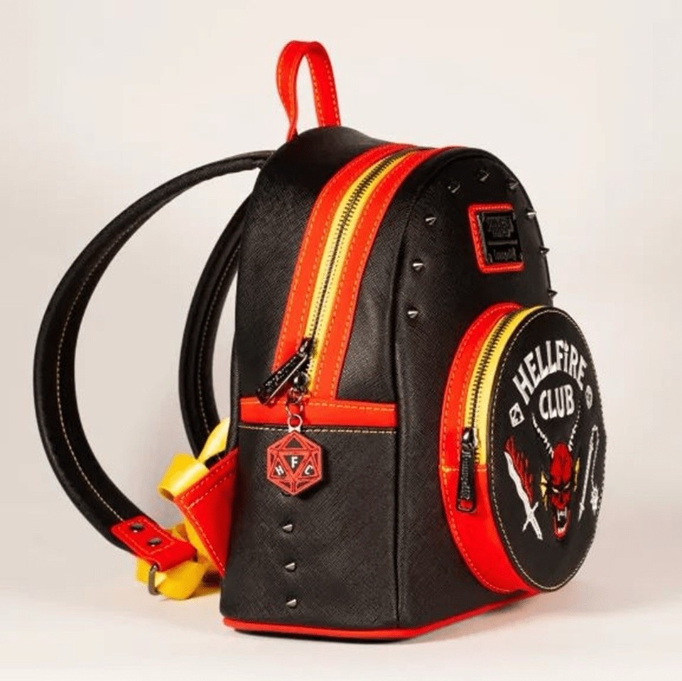 Loungefly Stranger Things Hellfire Club Mini Backpack | eBay UK