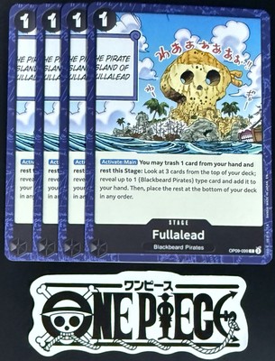 4x One Piece OP09-099 C Fullalead - English - Regular - Playset - TCG ...