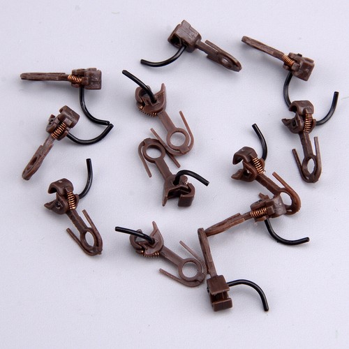 12pcs/kit 1:87 HO Scale Model Railway Train Knuckle Spring Couplers ...