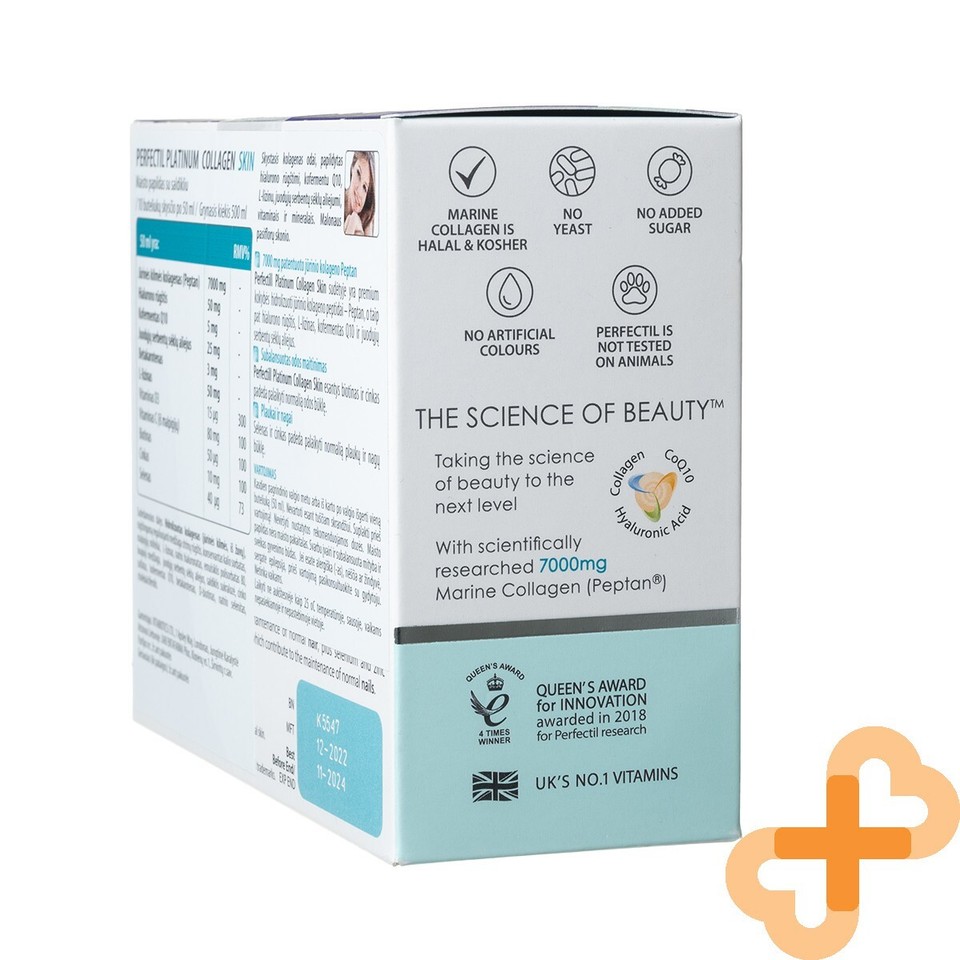 VITABIOTICS PERFECTIL Platinum Collagen Skin Drinks 50ml x 10 Pcs ...