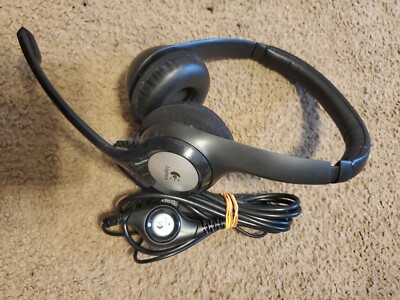 Logitech H390 A00086 USB Wired Stereo Headset with Noise Cancelling ...