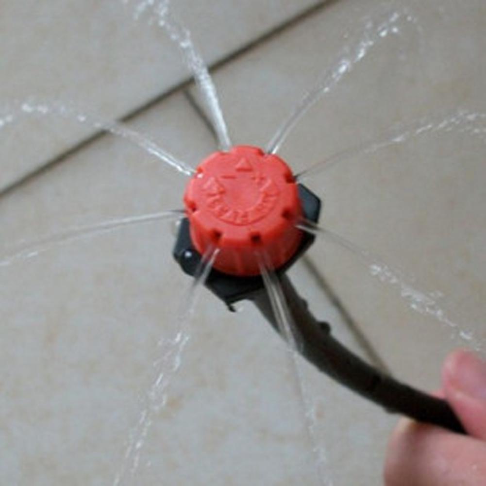 100pcs 1/4 Inch Adjustable Micro Flow Dripper Drip Head Water Dropper ...