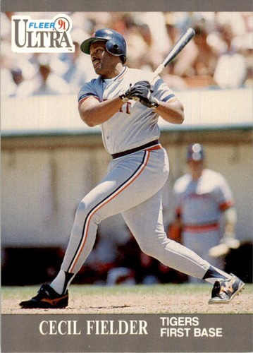 1991 Fleer Ultra Cecil Fielder Detroit Tigers #121 MLB Baseball Card | eBay