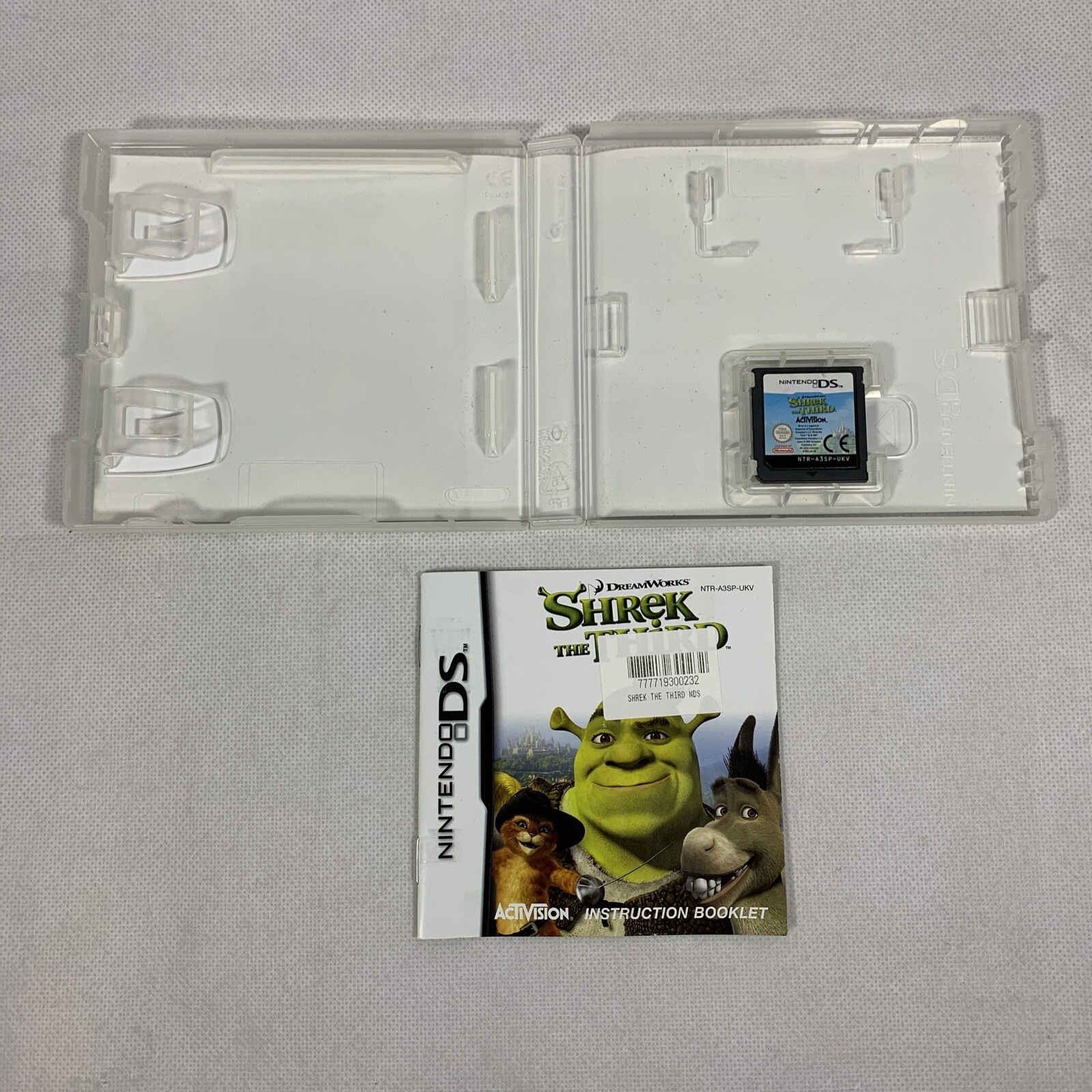 Nintendo DS Shrek the Third, PEGI 3+ (DS NDS 2ds DSL DSi 3ds) Video ...