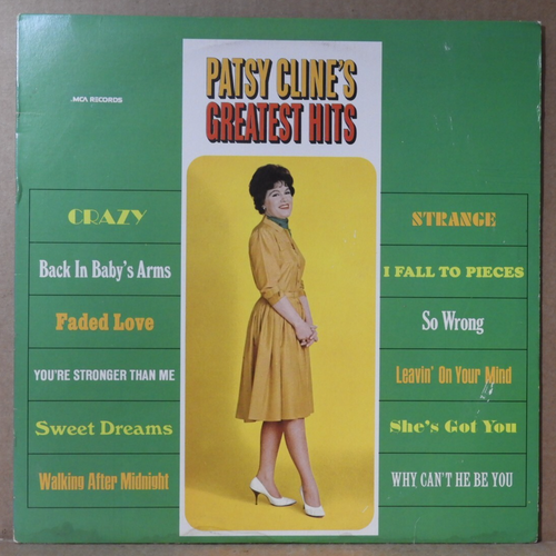 PATSY CLINE'S "Greatest Hits" 1973 (MCA/12) VG+/VG+! | eBay