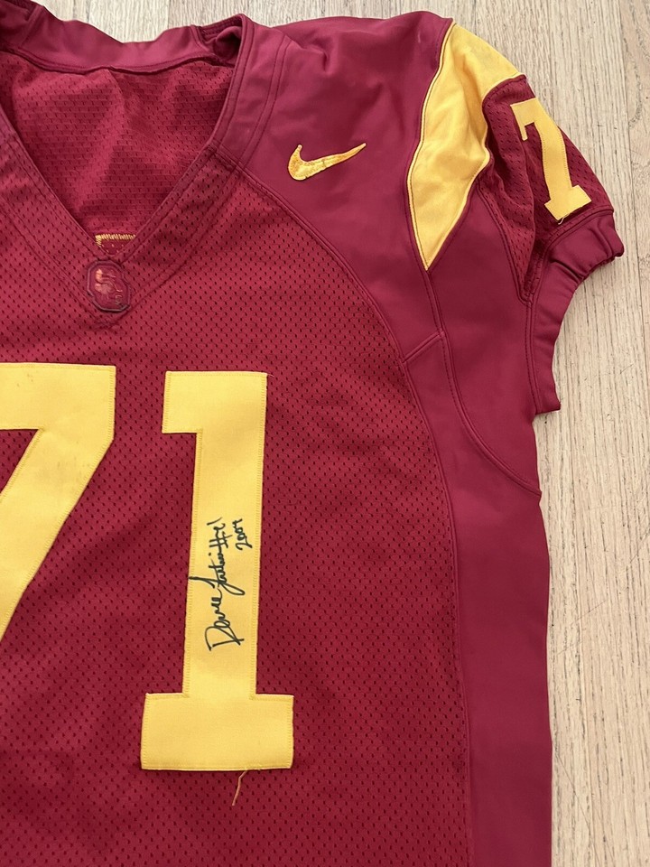 Deuce Lutui Game Used USC Trojans Game Worn Jersey | eBay