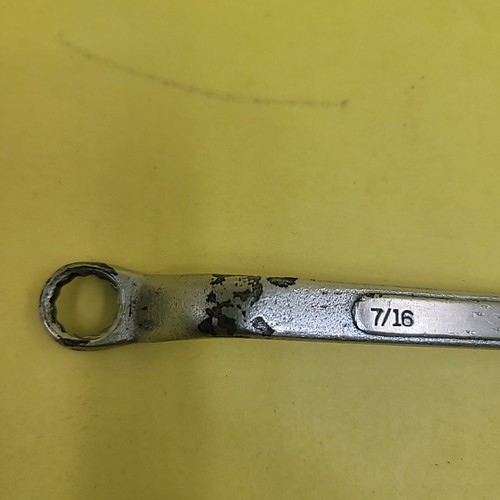 Craftsman CI 3/8" X 7/16" 12 Pt Deep Offset Box Wrench Vanadium ...