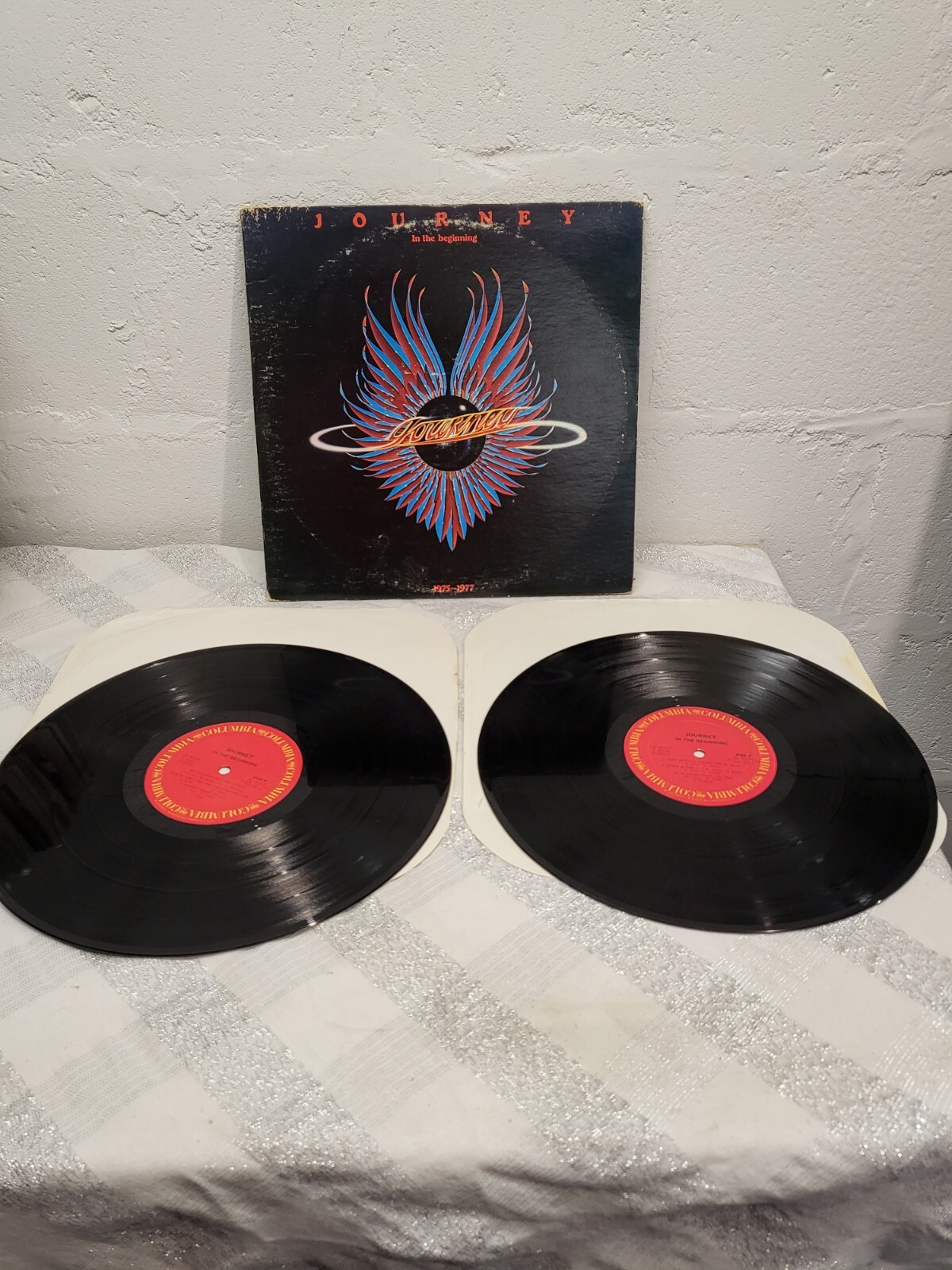 Journey In the Beginning Columbia 36324 DOUBLE Record Album Vinyl LP ...