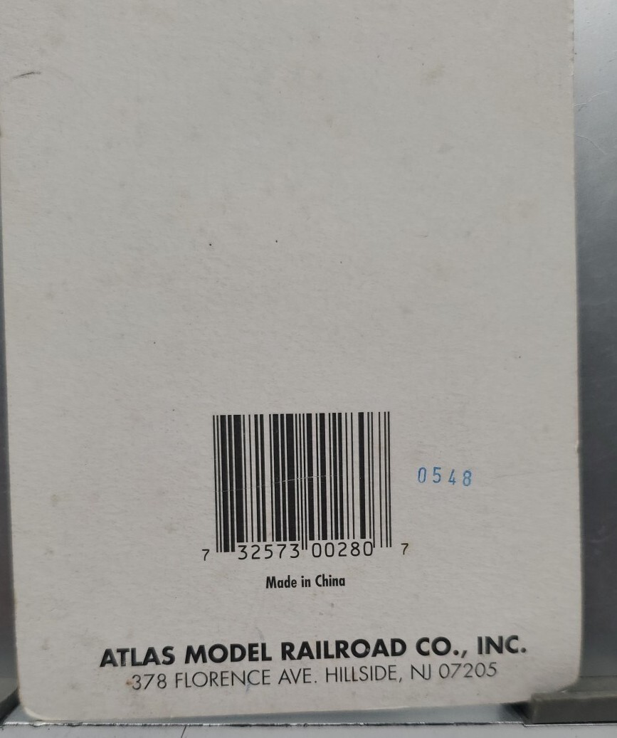 Atlas HO Code 100 Custom-Line MARK-3 WYE Turnout Switch Nickle Silver ...