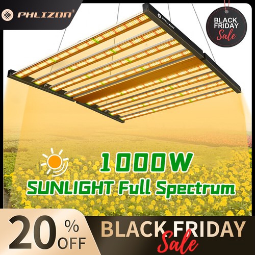 Powerful 1000W LED Grow Light Perfect Solution for All Your Indoor ...