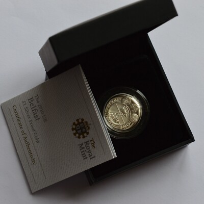 2010 Belfast £1 One Pound Silver proof Coin | eBay UK
