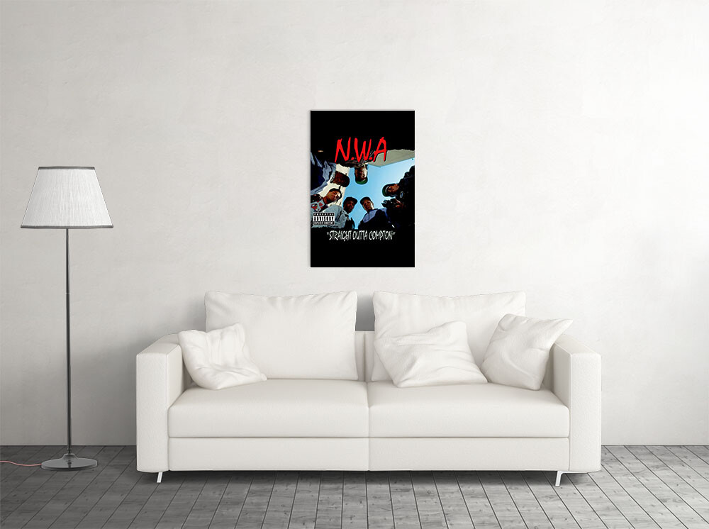 Nwa Straight Outta Compton Album Cover 20 Bliain The Iconic Photo