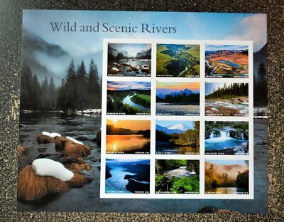 2019USA #5381 Forever Wild and Scenic Rivers - Sheet of 12 Mint | eBay