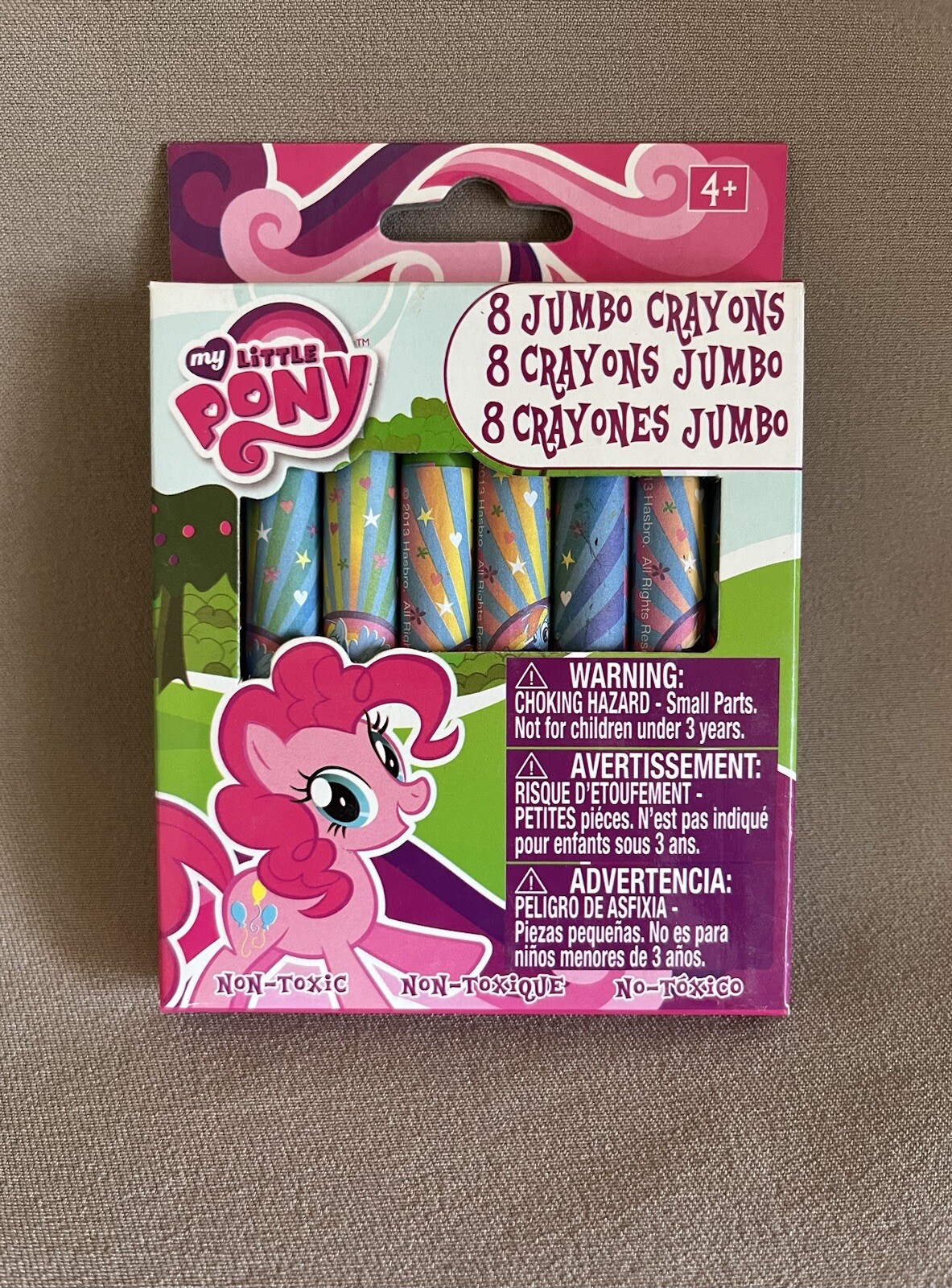 Pack Of 8 My Little Pony Jumbo Multi-Colored Crayons~Each Are 4”, New ...