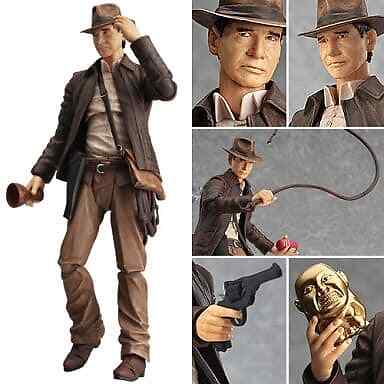 Figma Indiana Jones PVC Painted Action Figure Max Factory 81 ...