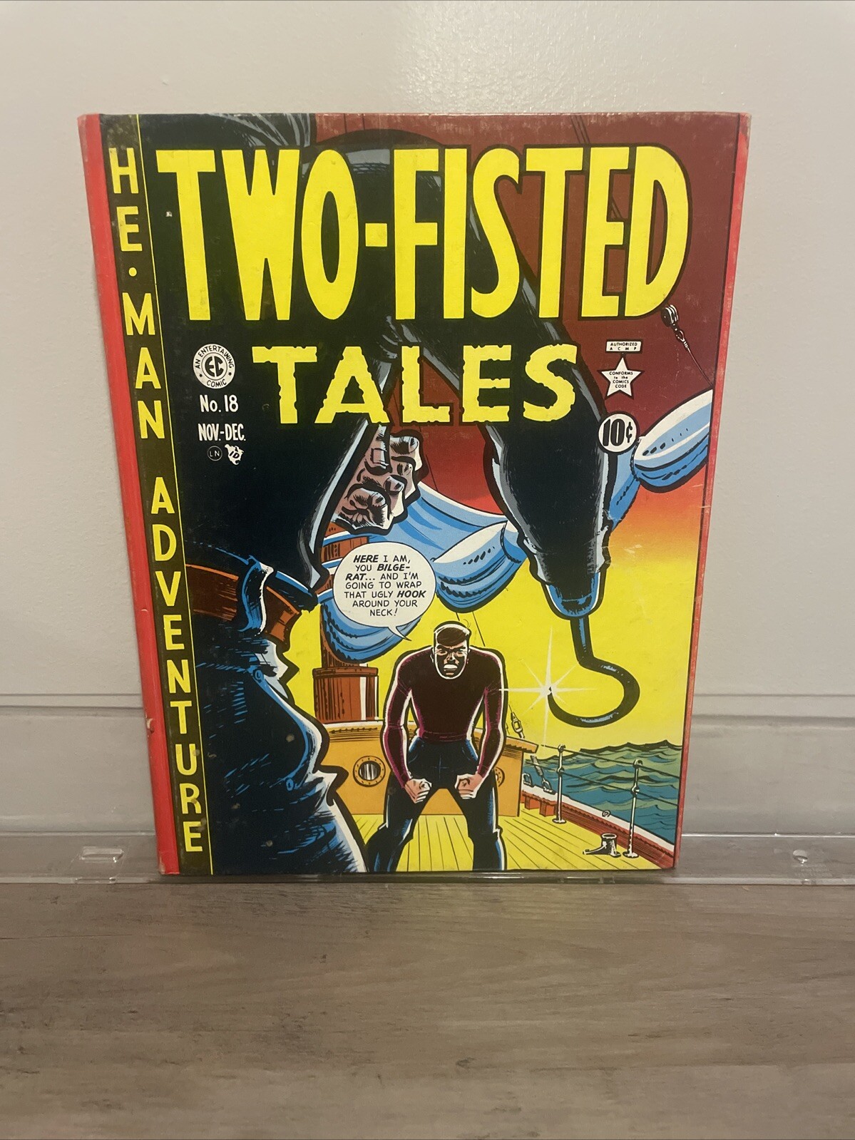 TWO-FISTED TALES Vol. 1 #18-23 Russ Cochran EC Comic Library Hardcover ...