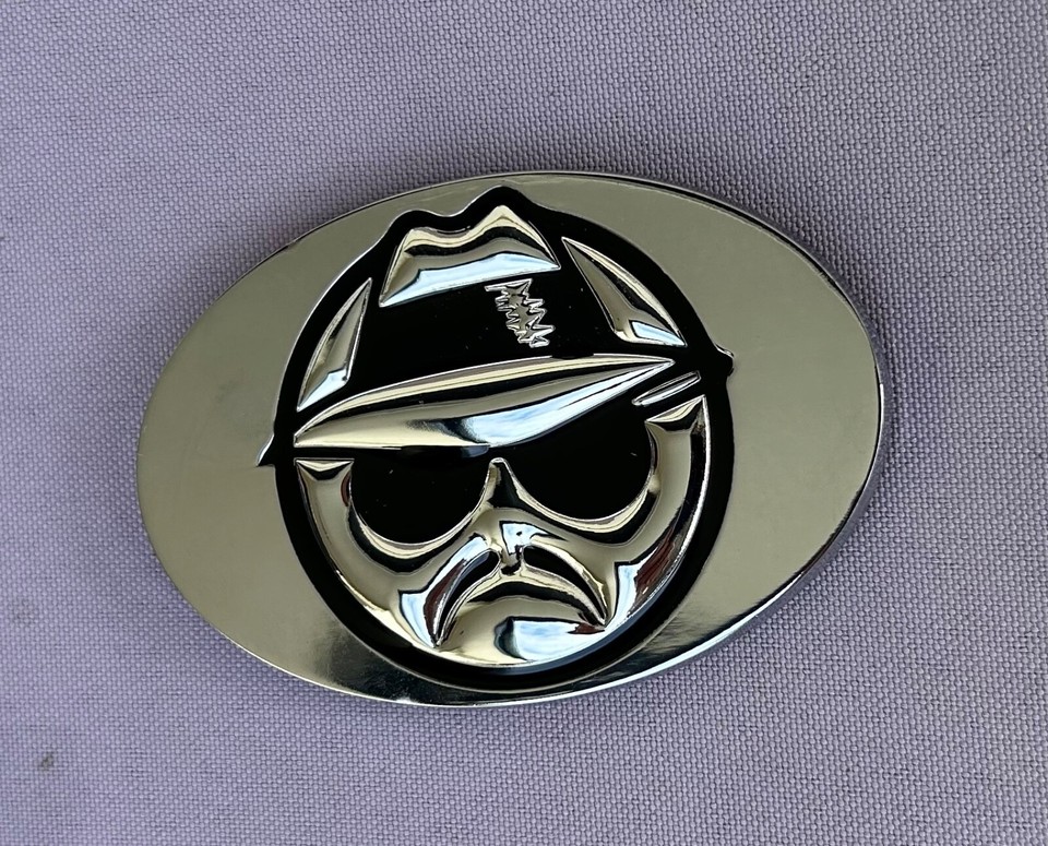LOWRIDER LOGO EMBLEM Chrome Metal Car Badge | Black | Adhesive | Custom ...