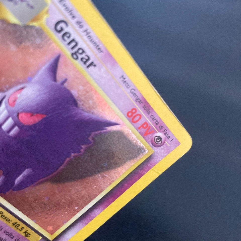 Pokemon Card Gengar Holo 5/62 Fossil ITA Italiano Played PL vintage | eBay