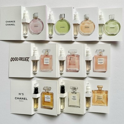 Chanel Perfume Collection For Women Sample Vials Spray 10pc Set | eBay