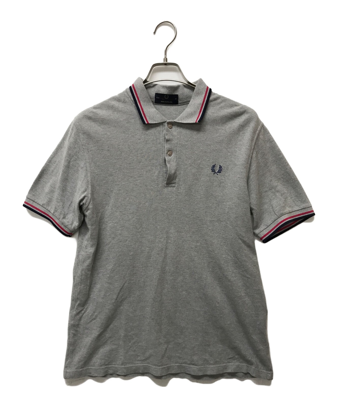 FRED PERRY Made in England M12 logo embroidered polo … - Gem