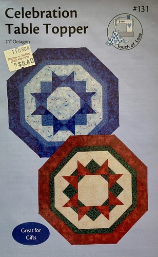 Celebration Table Topper Quilt Pattern | eBay