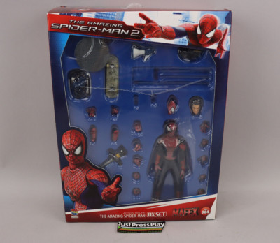 Medicom Toy Mafex No. 004 Amazing Spider-Man 2 DX Set Complete AS-IS ...
