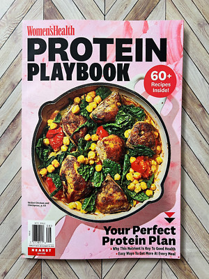 WOMEN'S HEALTH • NEW 2024 "PROTEIN PLAYBOOK" MAGAZINE WITH 60+ RECIPES ...