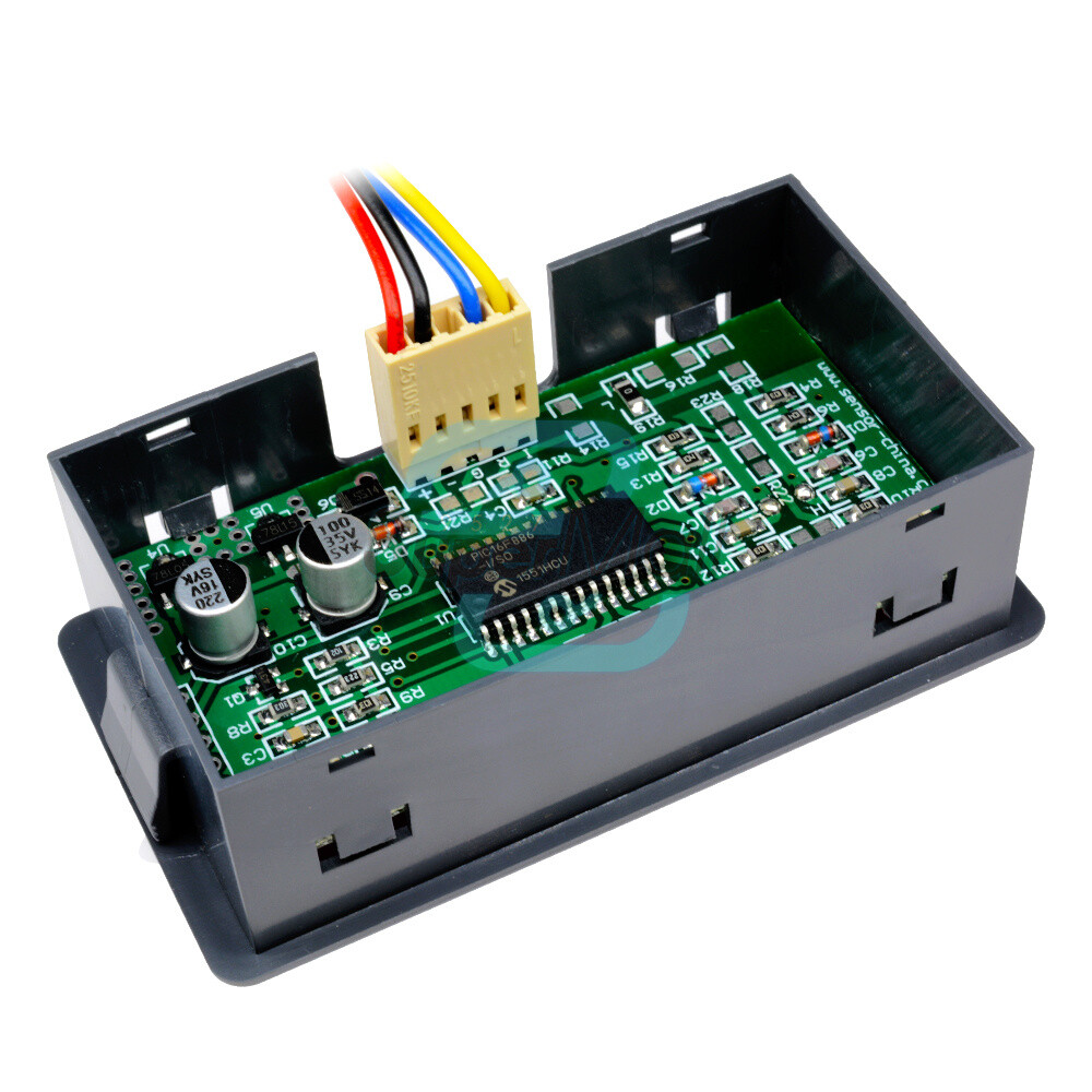 0.56" Red LED Digital Counter Meter Count Timer Timing 3-Function DC12V ...