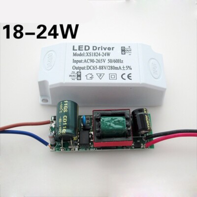 Constant Current LED Driver 3W,4-7W,8-12W,13-18W,18-24W 240mA Power ...